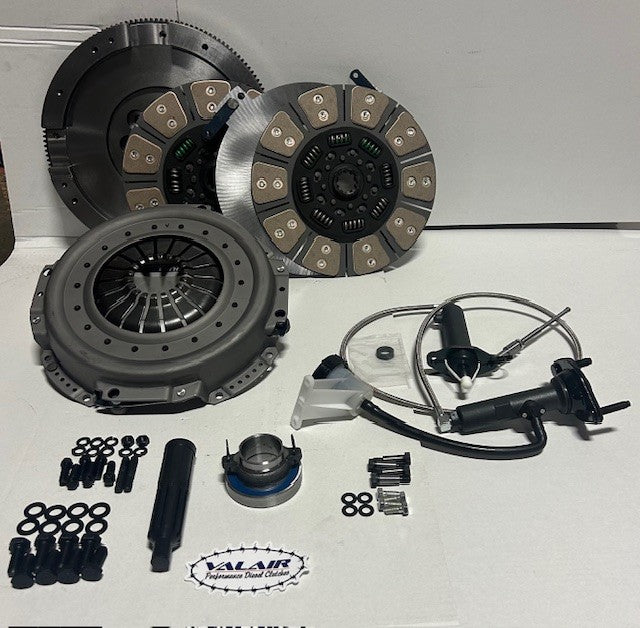 Valair Dual Disc Clutch for 2005.5-2018 Dodge Ram Mercedes G56 QUIET C ...